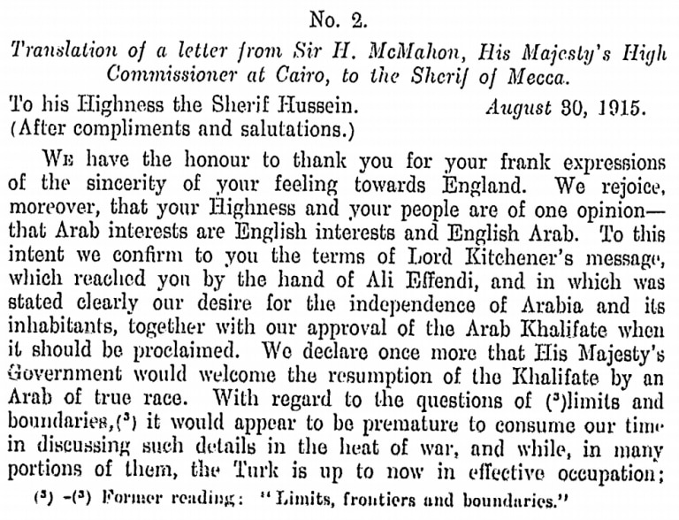 The Hashimites and the Great Arab Revolt | The Review of Religions