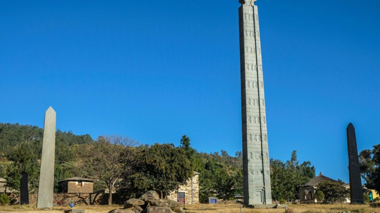 Ancient Kingdom Of Axum In East Africa