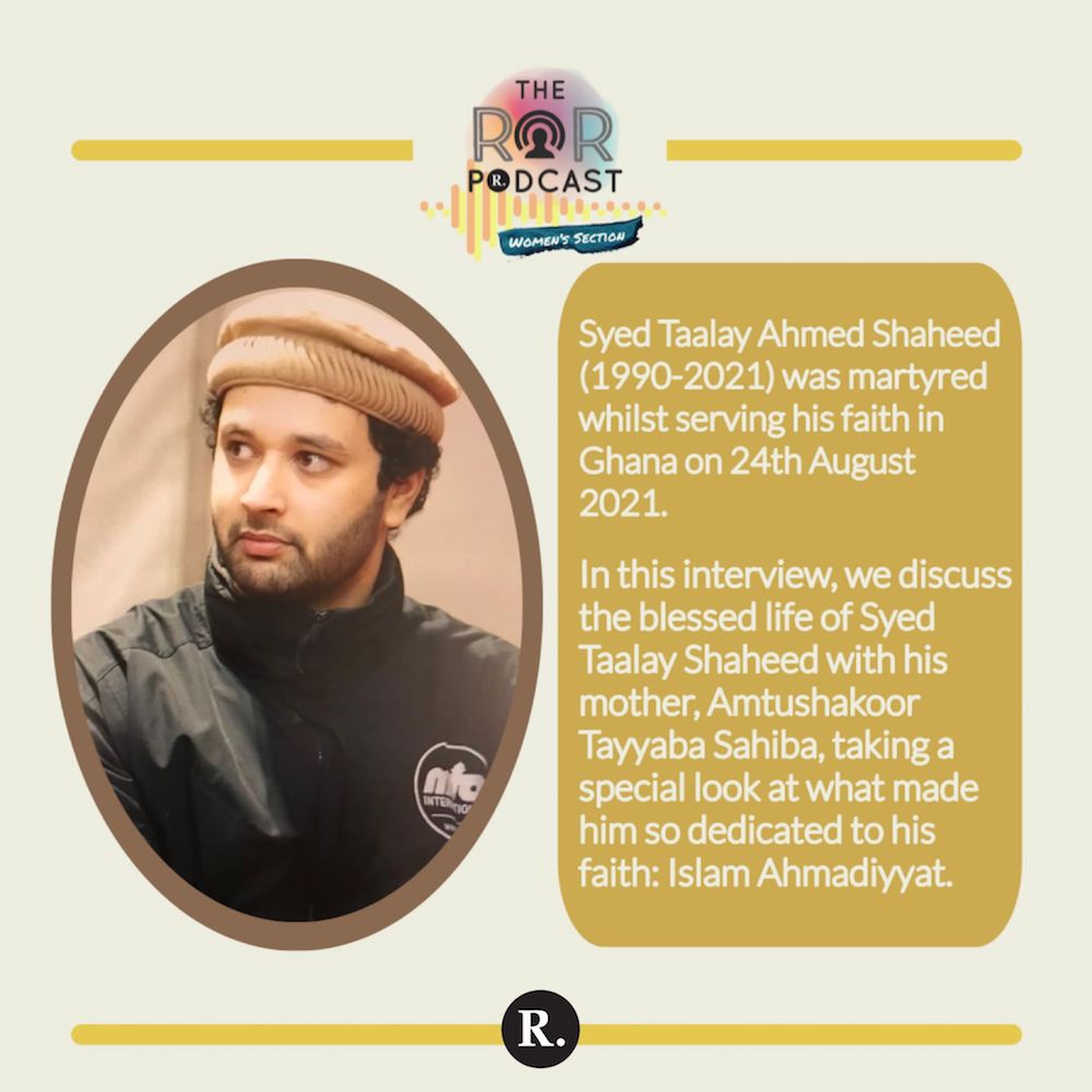 Special Series: Interview With 'Umme Taalay' - The Mother of Syed ...