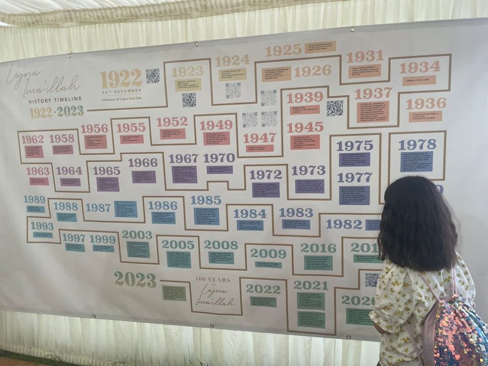 Lajna Centenary: Commemorating 100 Years of Sisterhood at Jalsa Salana ...